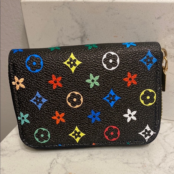 Fashion card wallet | Bags | New Fashion Multicolor Monogram Wallet ...
